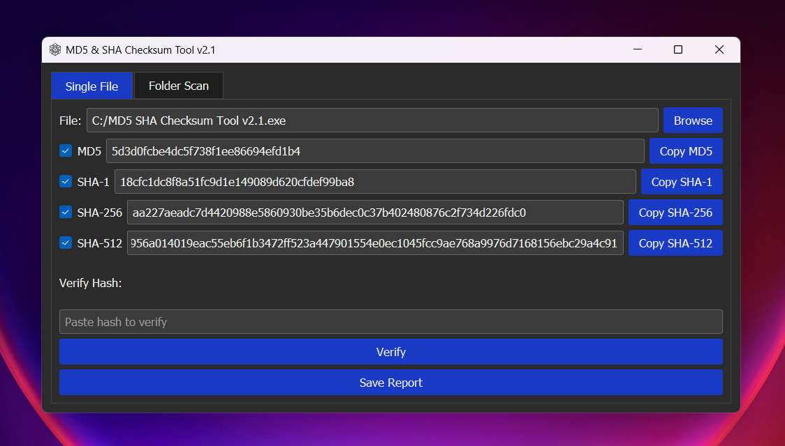 Github Coportonmd5 Sha Checksum Tool A User Friendly Gui Tool For 9407